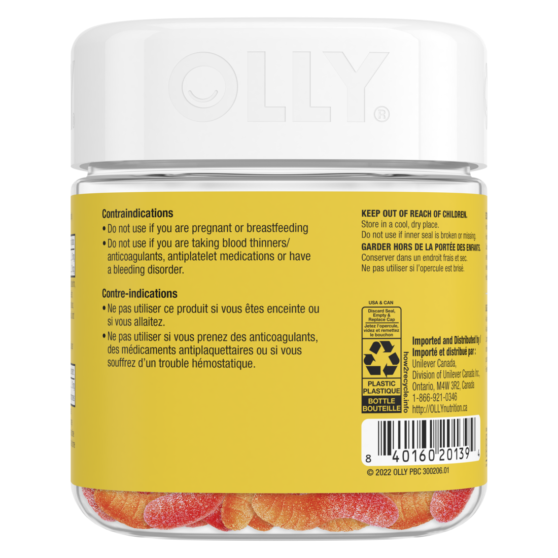 Hello Happy Gummy Worms – OLLY Canada