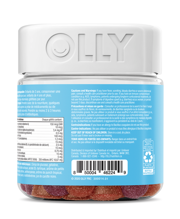 Kids Multi + Probiotic – OLLY Canada