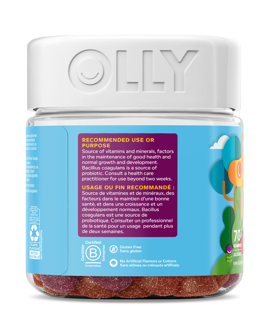 Kids Multi + Probiotic – OLLY Canada