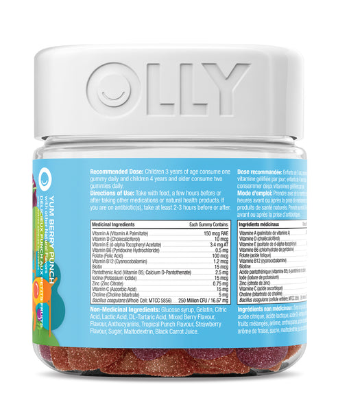 Kids Multi + Probiotic – OLLY Canada